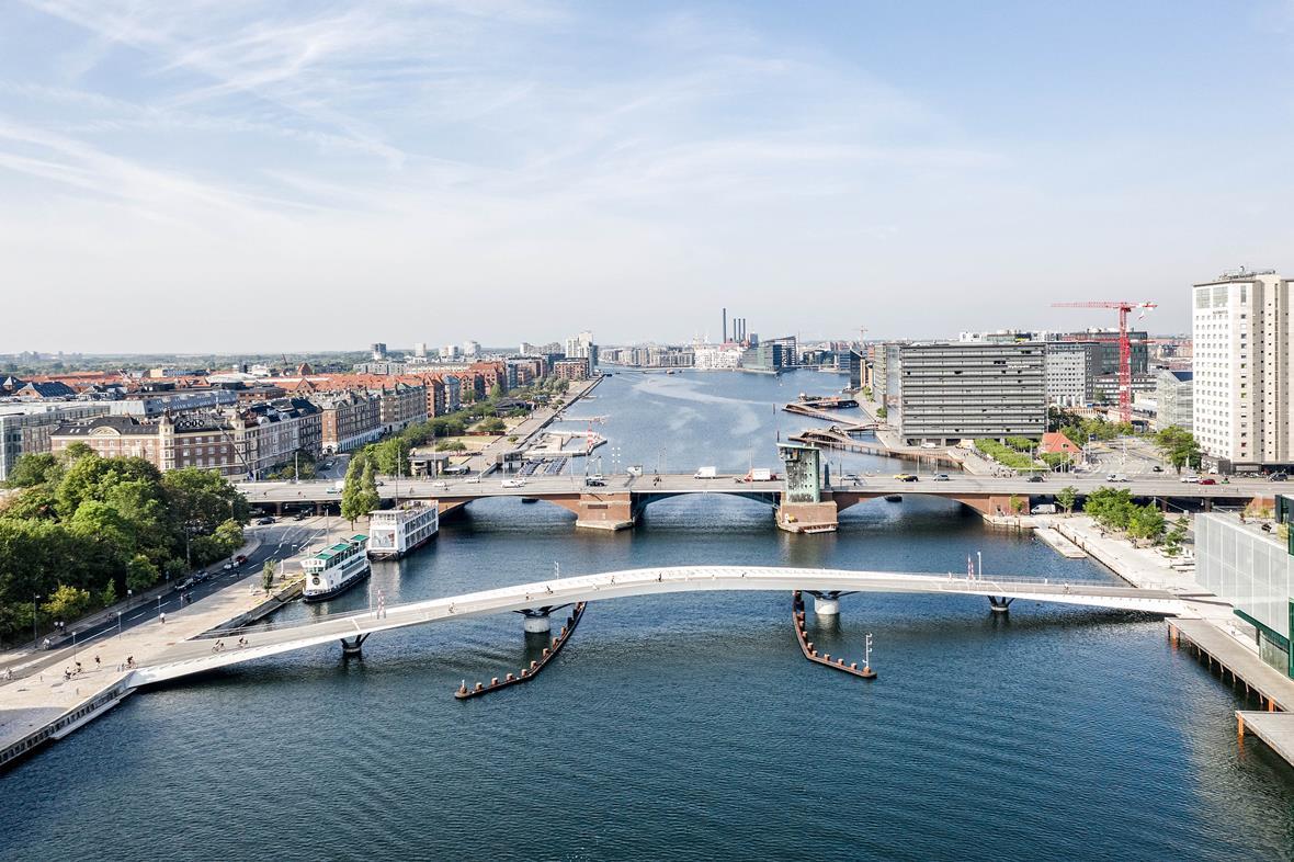 Wilkinson Eyre’s swinging Danish bridge opens | News | Building Design